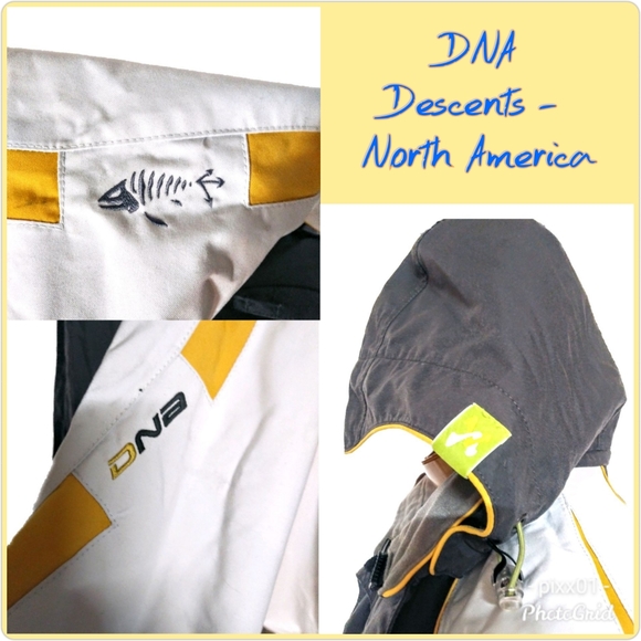 DNA - Descents North America | Jackets & Coats | Dna Greywhite Hooded ...